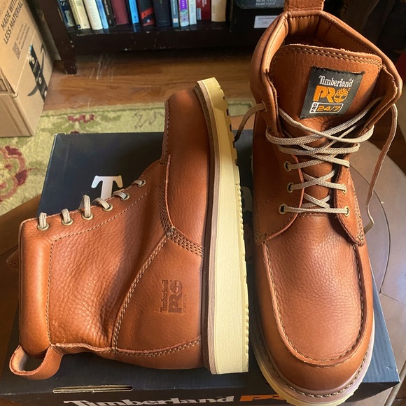 Timberland | Shoes | Timberland Pro 6 Moc Toe Boots New | Poshmark